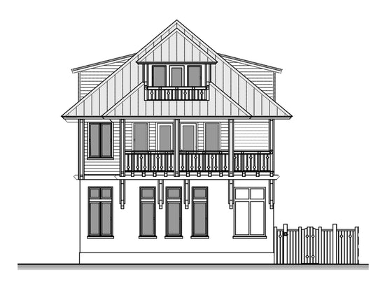 The Tucker - Architect Bruce B. Tolar - Liberty House Plans