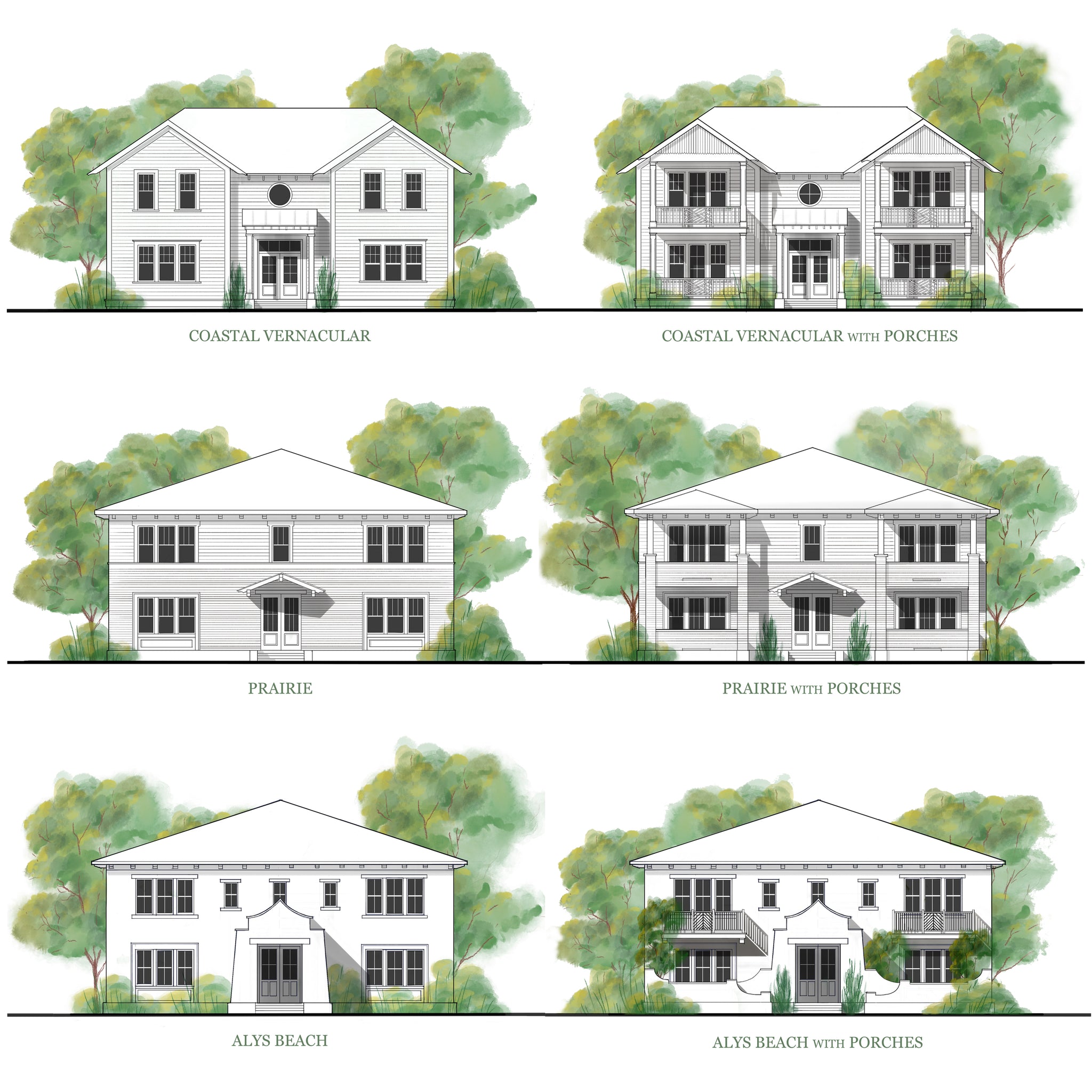 Haywood Fourplex - Sommer Design Studios - Liberty House Plans