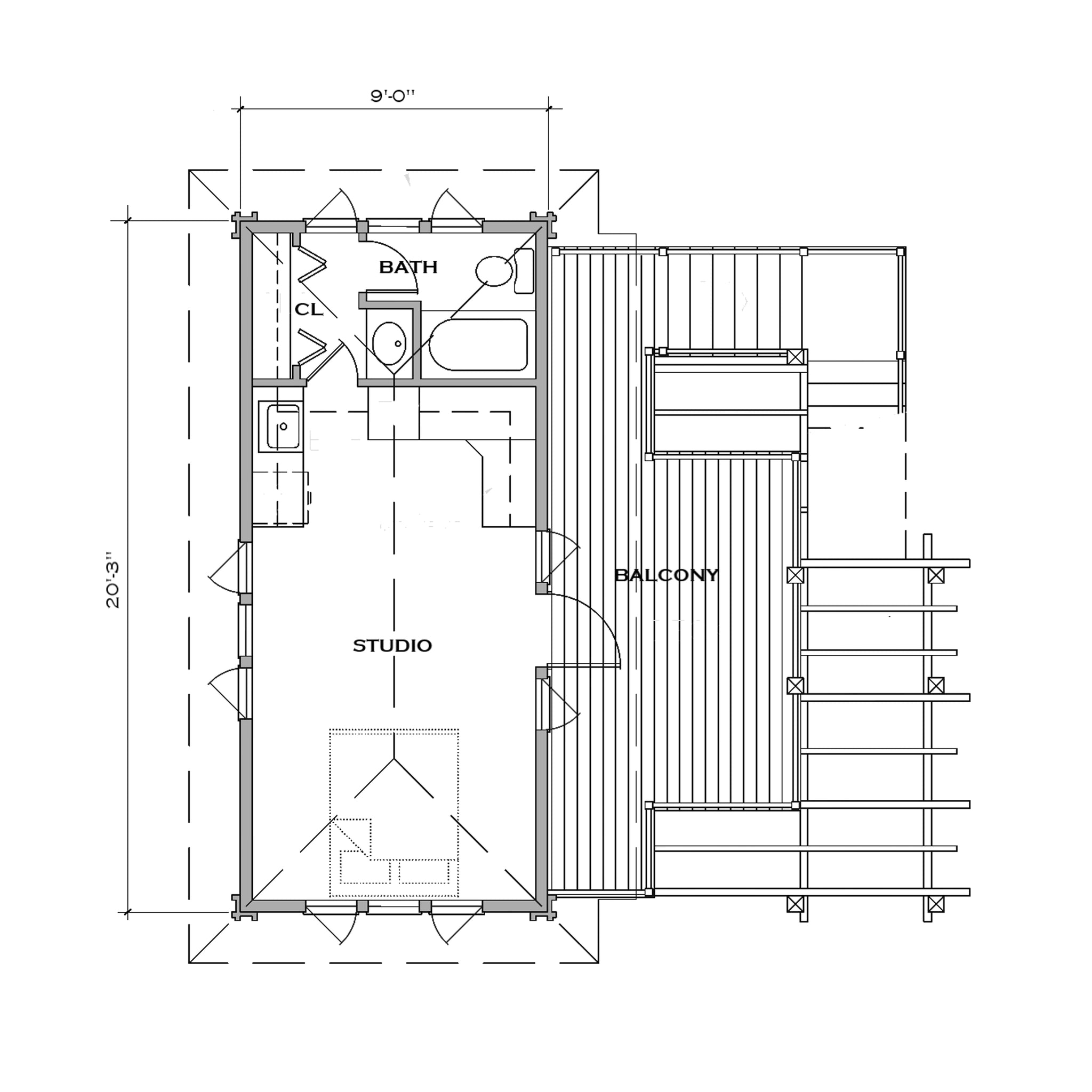 Tucker Carriage House - Bruce B. Tolar - Liberty House Plans