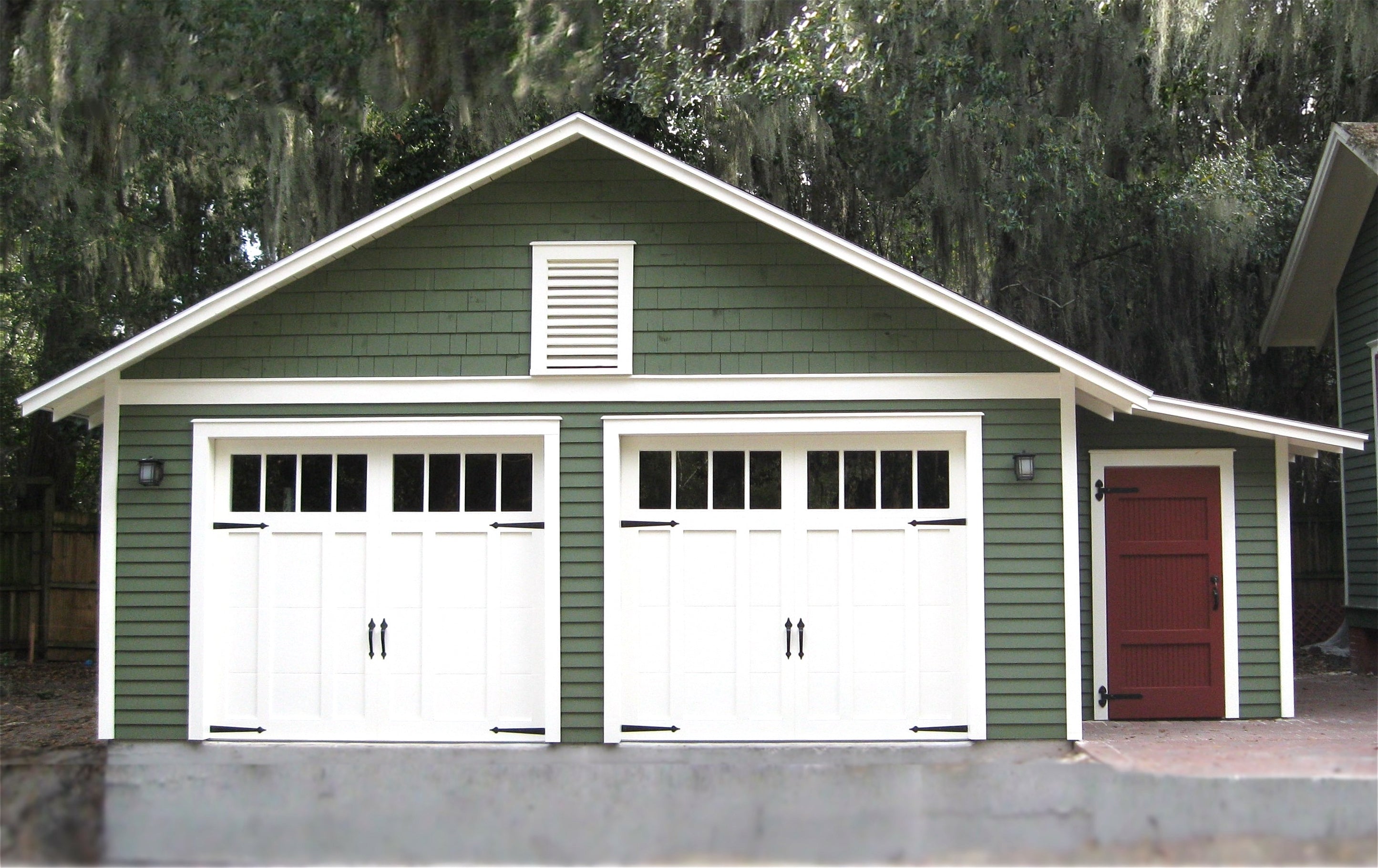 Two Car Garage With Workshop – Liberty House Plans