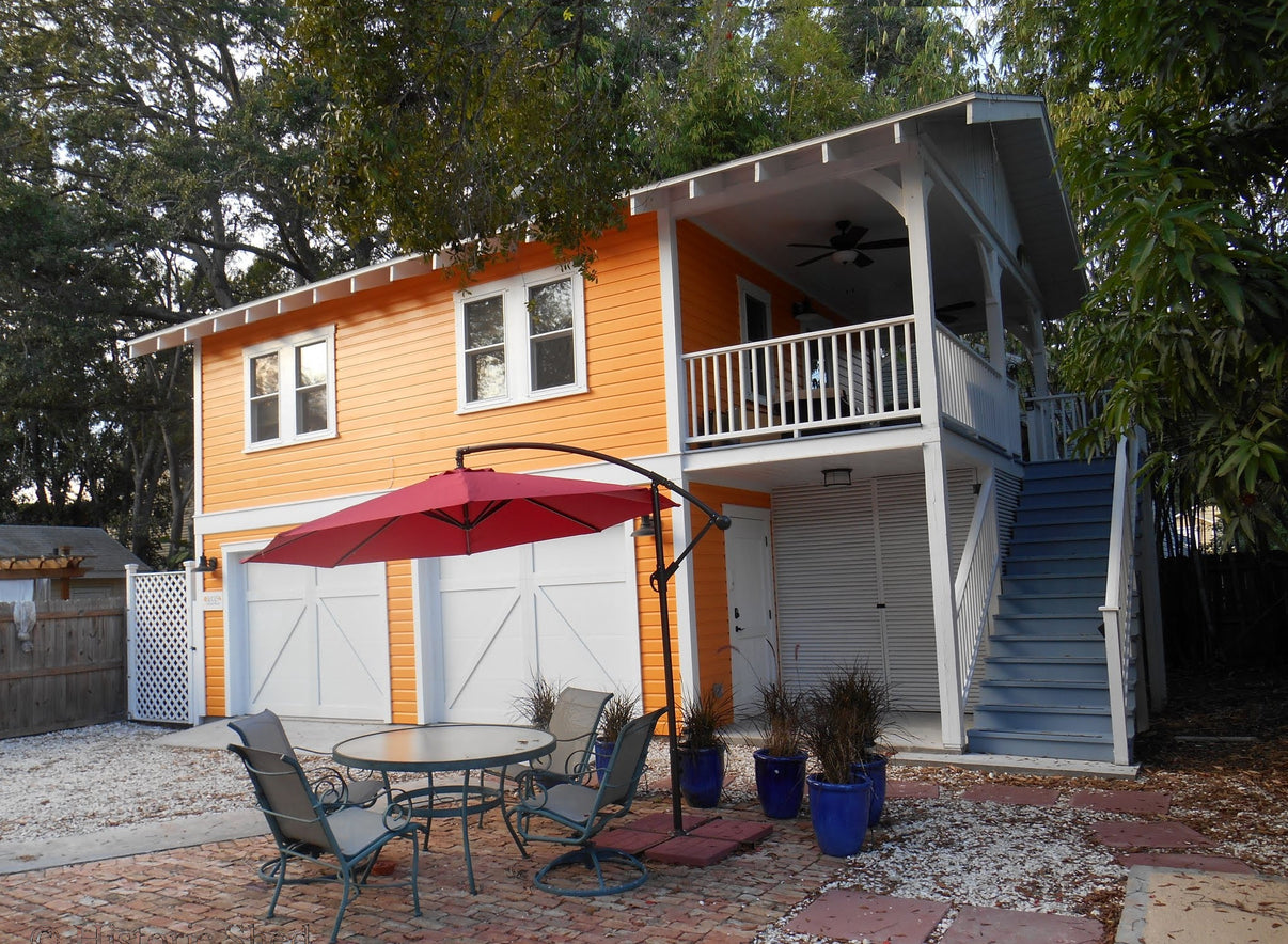 Tangerine Carriage House - Historic Shed - Liberty House Plans
